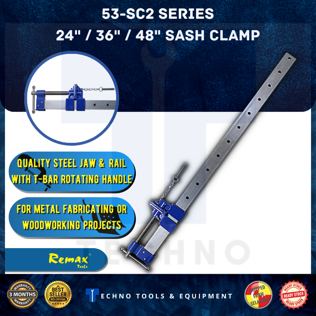 36" Heavy Duty Remax Sash Clamp - High Quality | Shopee Malaysia