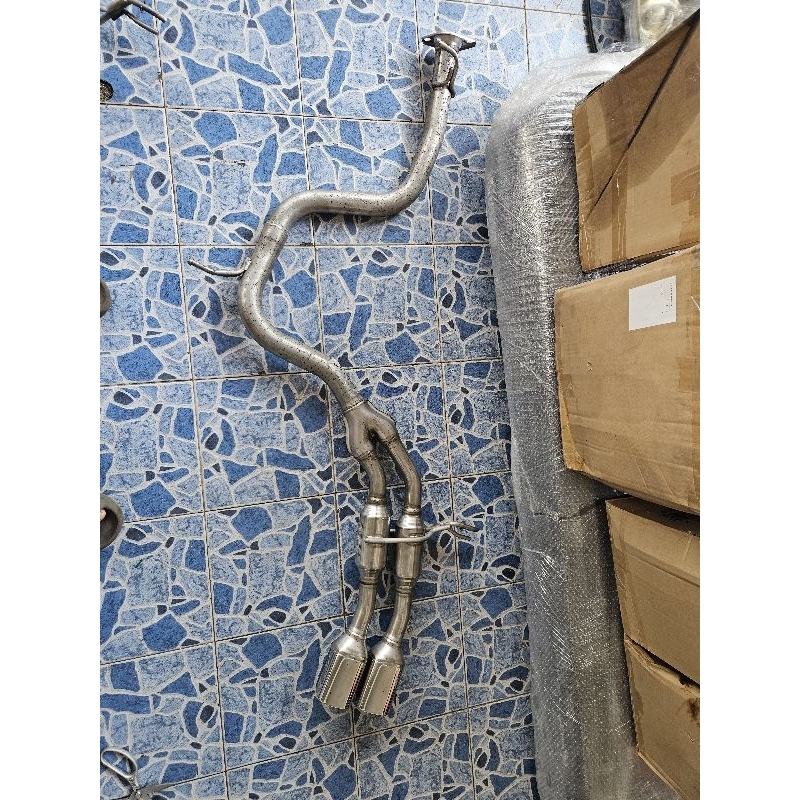 toyota vellfire alphard modellista muffler original japan agh30 ayh30 ...