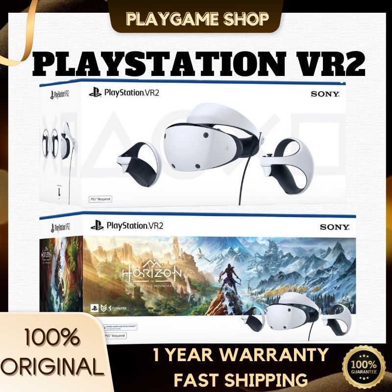 Sony PlayStation VR2 PSVR2 (4K HDR Display | Eye Tracking | Tempest 3D ...