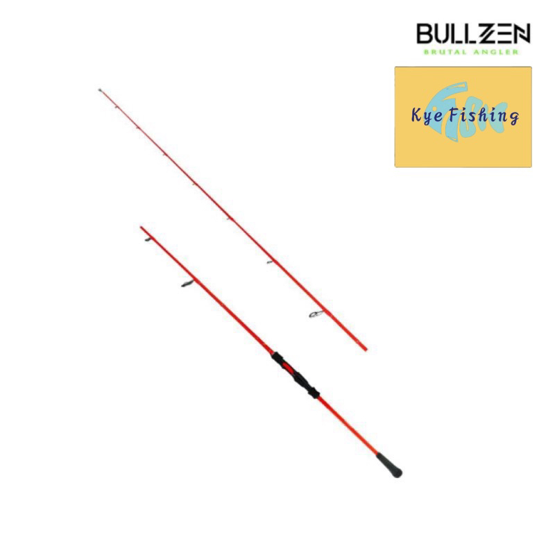 BULLZEN NEW DESIGN GAMER MONSTER SPINNING SOLID CARBON ROD | Shopee ...