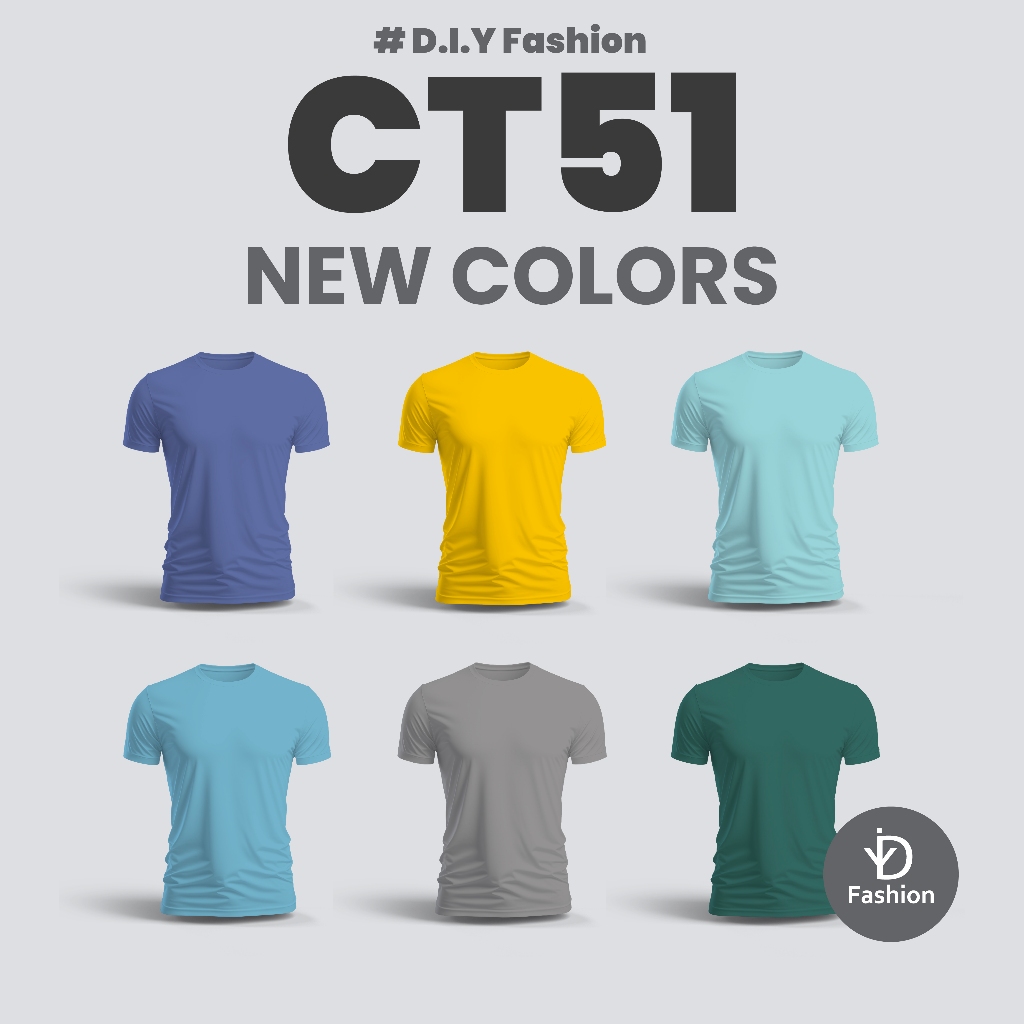 OREN SPORT Unisex 100% Cotton Plain Round Neck T-shirt-Forest Green ...