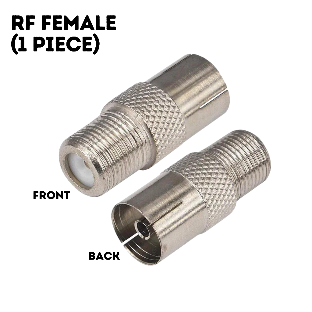 【𝗠𝗬𝗧𝗩 𝗥𝗚𝟲 𝗔𝗗𝗔𝗣𝗧𝗢𝗥】RG6/NJOI/ASTRO COAXIAL CABLE ANTENNA ADAPTER SOCKET ...