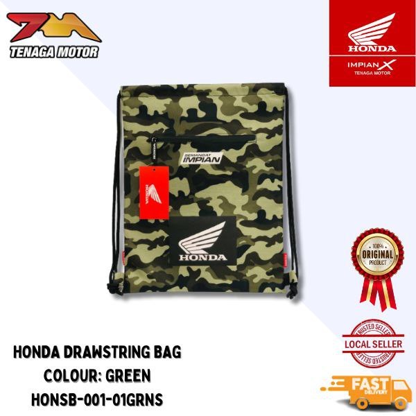 [ORIGINAL] HONDA DRAWSTRING BAG [READY STOCK] | Shopee Malaysia