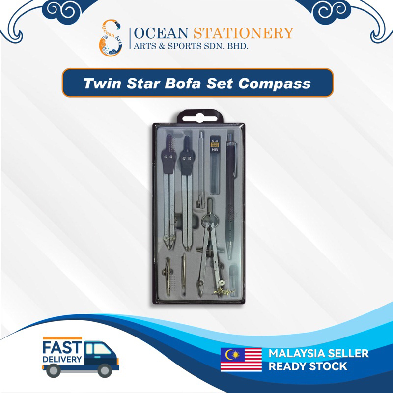 Twin Star Bofa Set Compass | Shopee Malaysia