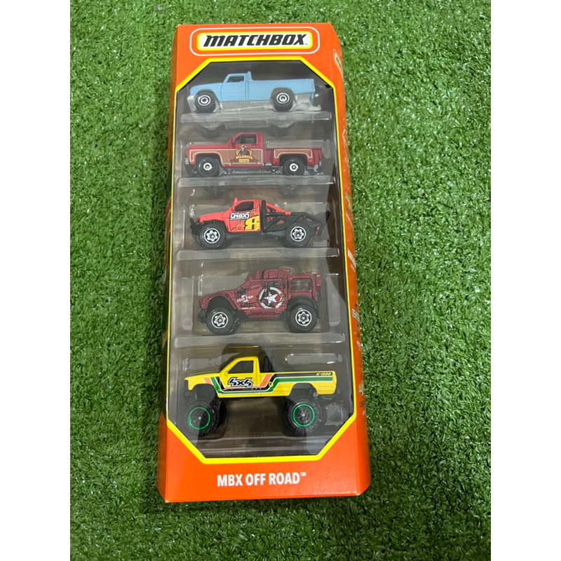 Matchbox MBX 2023 5-Pack MBX Off Road (Nissan Junior,Chevy Stepside ...