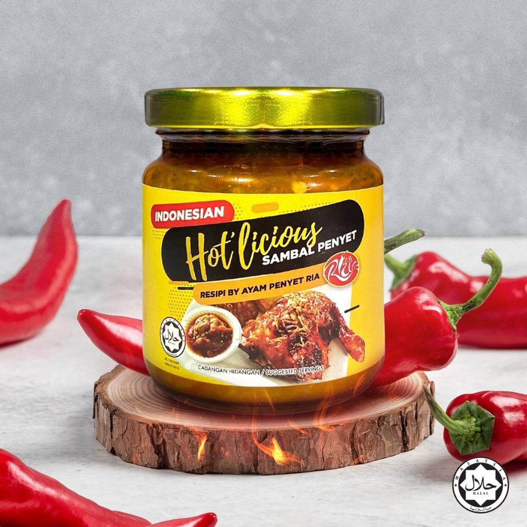Sambal Penyet by RIA Ayam Penyet 200g [Original Recipe Outta Indonesia ...