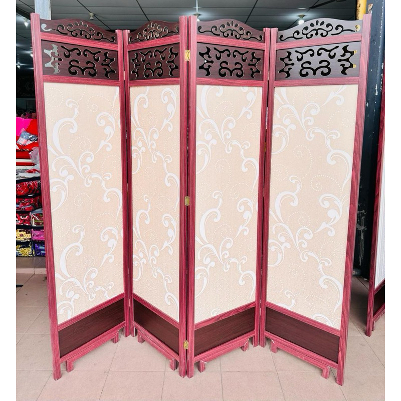 Original Partition Kayu | Pembahagi Ruang Kayu Original Wood screen ...
