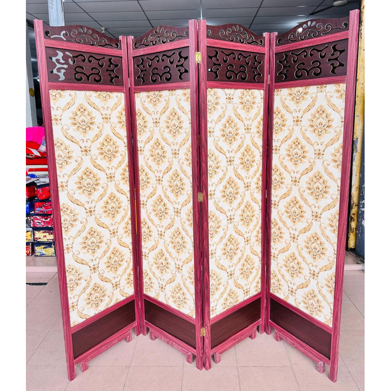 Original Partition Kayu | Pembahagi Ruang Kayu Original Wood screen ...