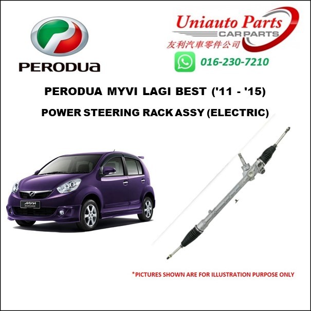 PERODUA MYVI LAGI BEST ('11 - '15) POWER STEERING RACK ASSY (ELECTRIC ...