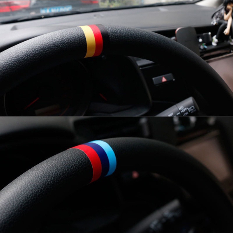 Car Steering Wheel Stripe Sticker Bicycle Stickers motocycle Universal ...
