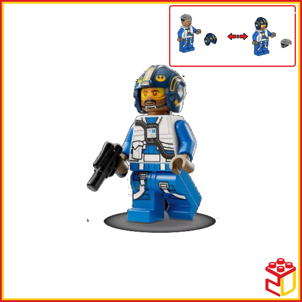 (Ready Stock) Sw1289 75364 Lego Star Wars Ahsoka Captain Porter ...