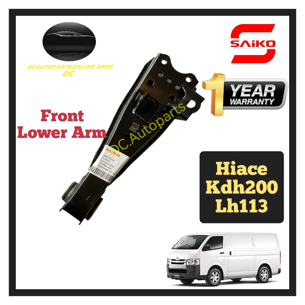 SAIKO CONTROL LOWER ARM TOYOTA HIACE KDH200 KDH202 LH113 FRONT RIGHT ...