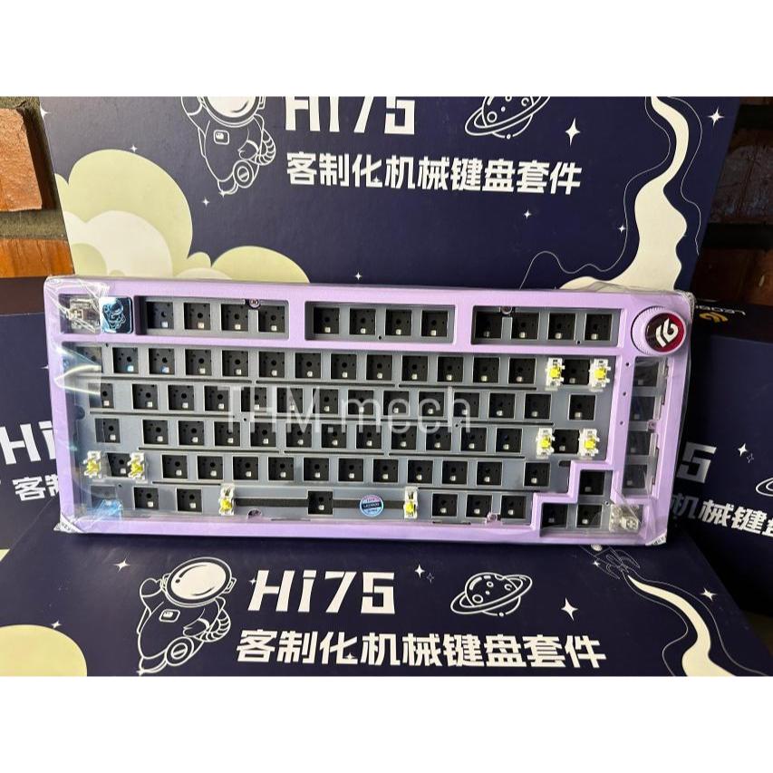 [READY STOCK] Leobog Hi75 RGB Aluminum BareBone Keyboard Kit 75% knob ...