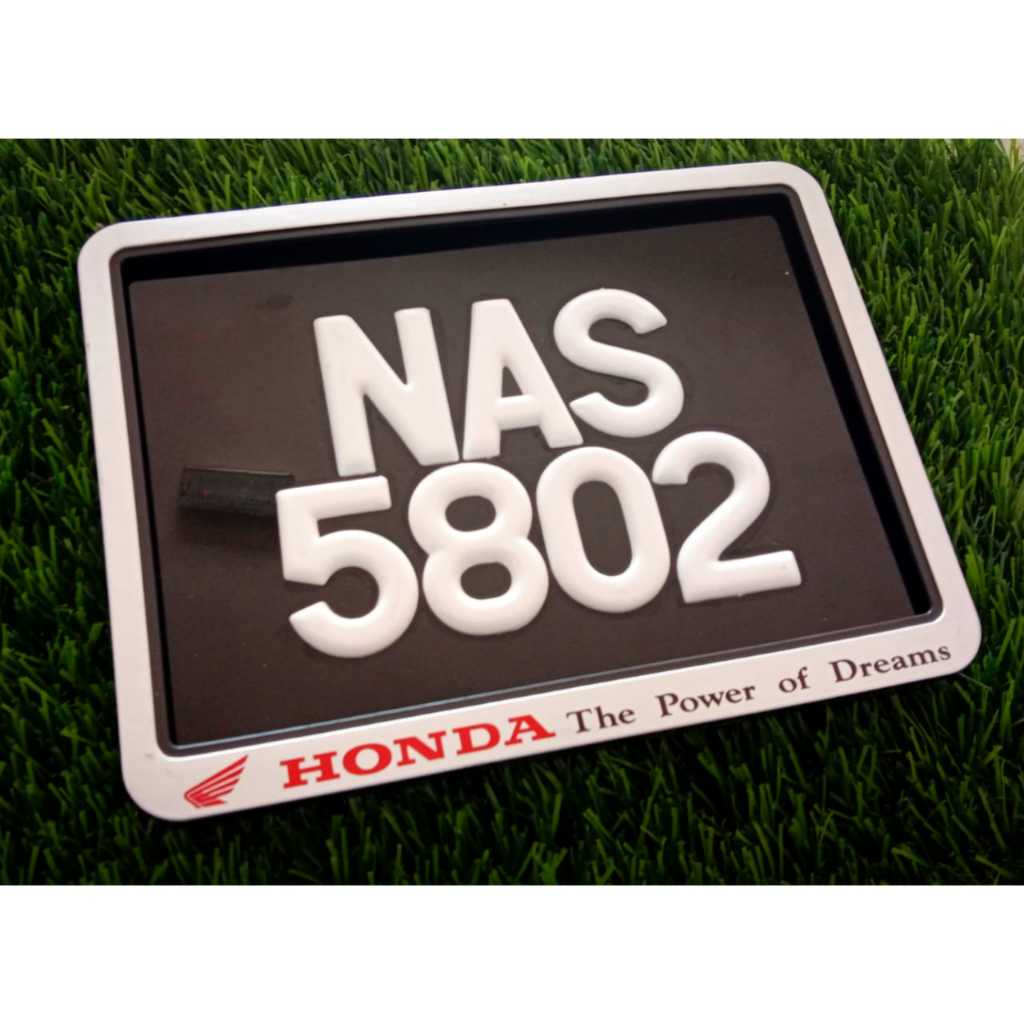 CASING/FRAME/COVER FOR PLATE MOTOR,NOPLATE VIRAL FLIP NUMBER | Shopee ...