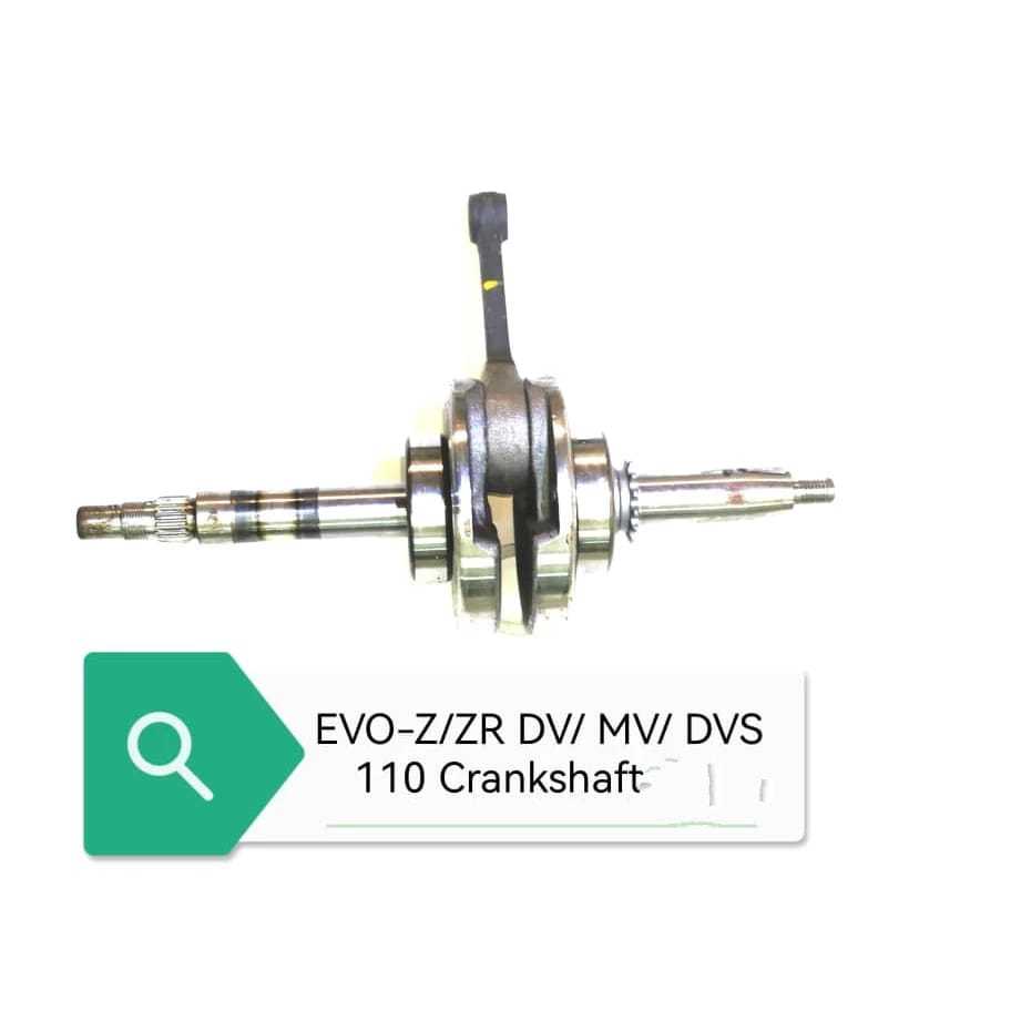DEMAK EVO-Z / EVO-ZR / DV110 / MV110 / DVS110 CRANKSHAFT | Shopee Malaysia