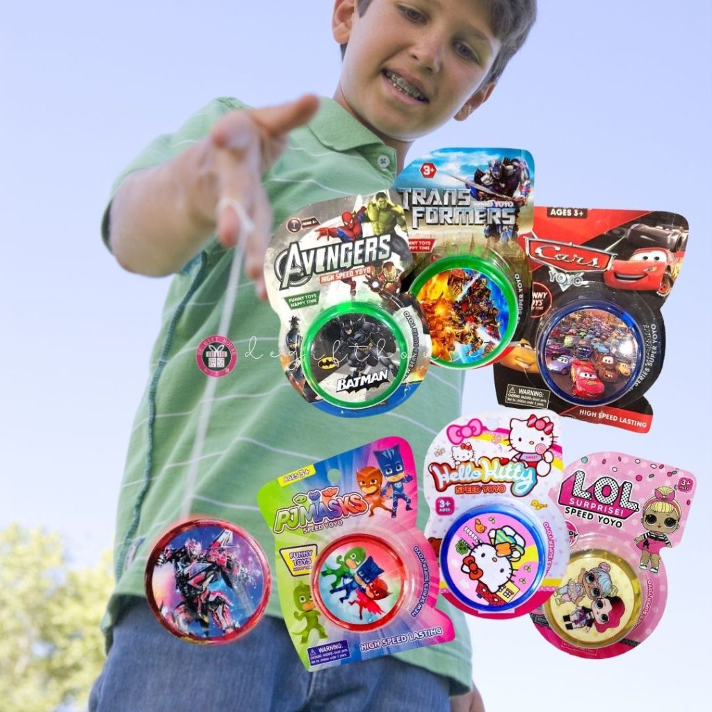 Yoyo Power Speed LED Magic Yoyo Kids Toys Mainan Yoyo Budak Lelaki ...