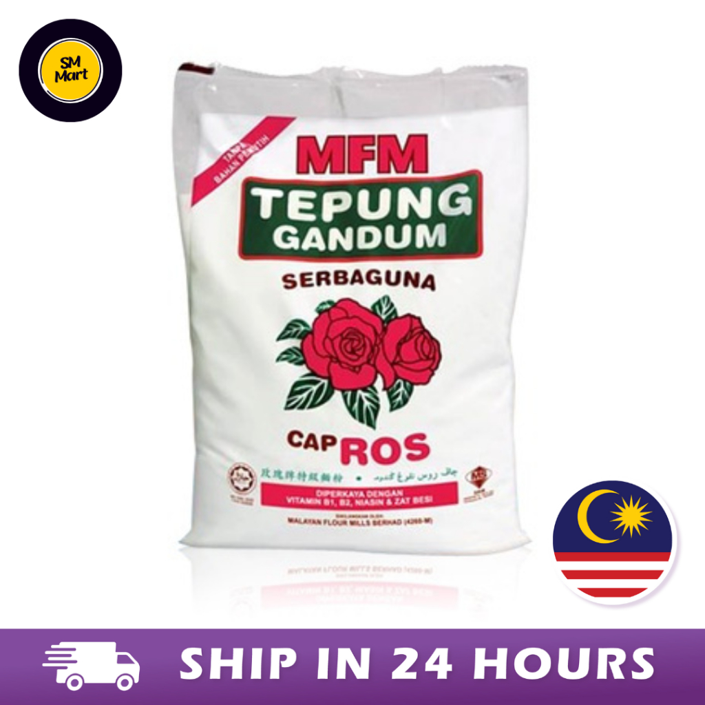 Tepung Gandum Cap Ros 850g | Shopee Malaysia
