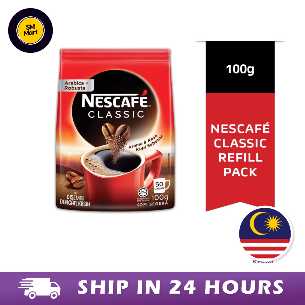 Nescafe Classic Refill 50g,100g,200g | Shopee Malaysia