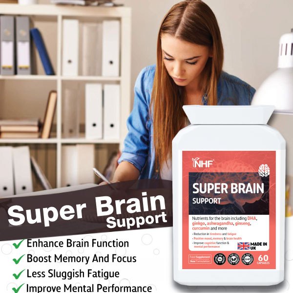 NHF Super Brain Support (60 Capsules) | Shopee Malaysia