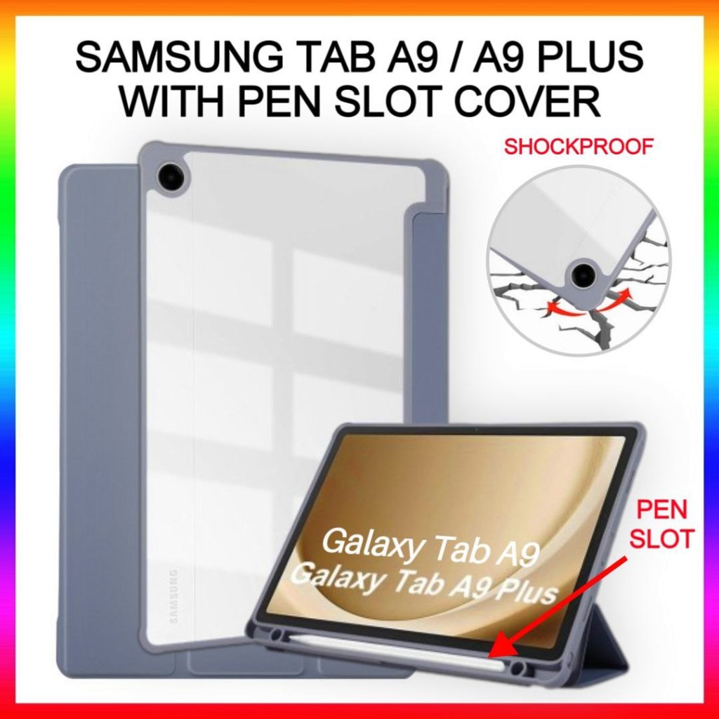 Samsung Galaxy Tab A9 A9 Plus High Quality Transparent Acrylic Anti ...