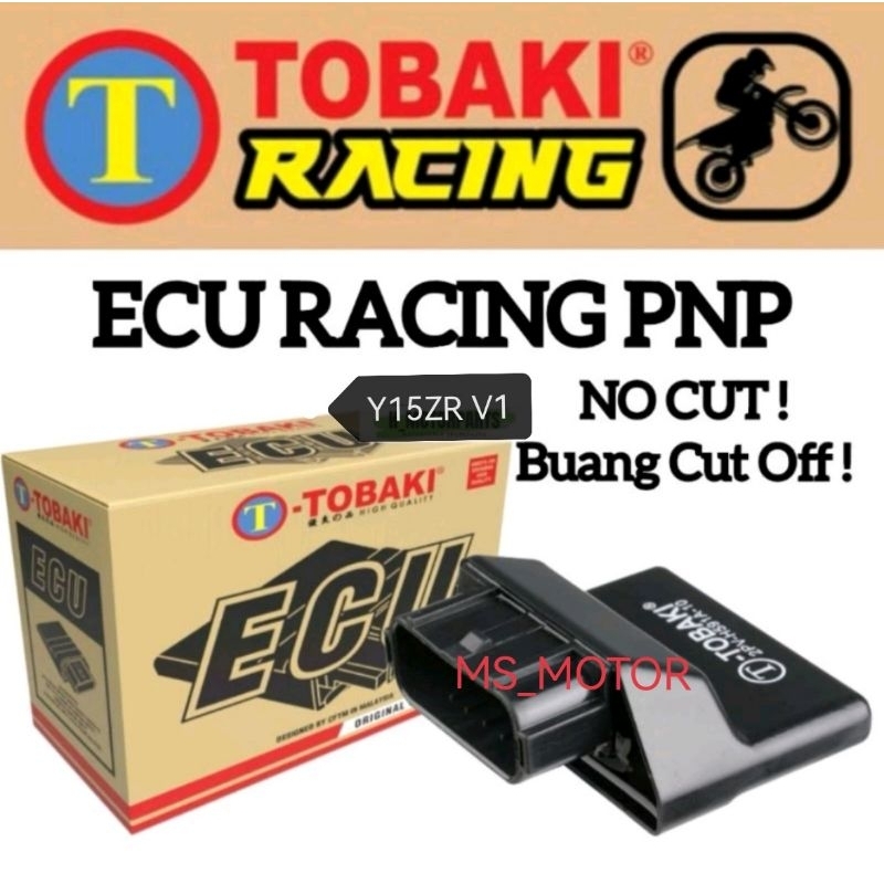 ECU RACING TOBAKI BUANG CUT OFF Y15ZR V1 V2 RS150 V1 V2 TOBAKI ECU ...