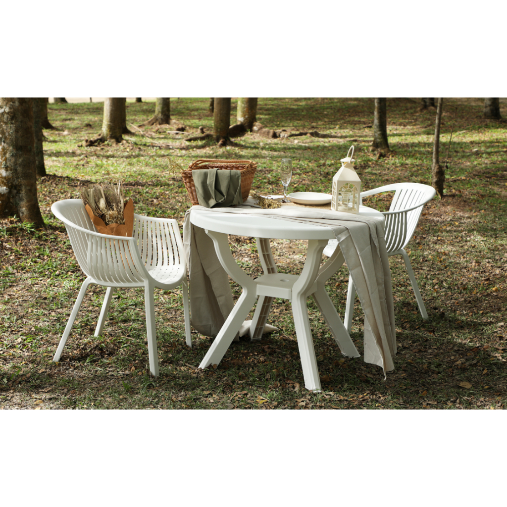 [OFFICIAL STORE] Felton Square Table, Compact Table, Indoo& Outdoor ...