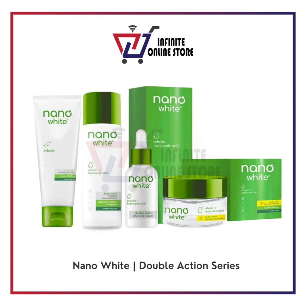 Nano White Double Action Series Skincare Products Normal to Dry Skin ...