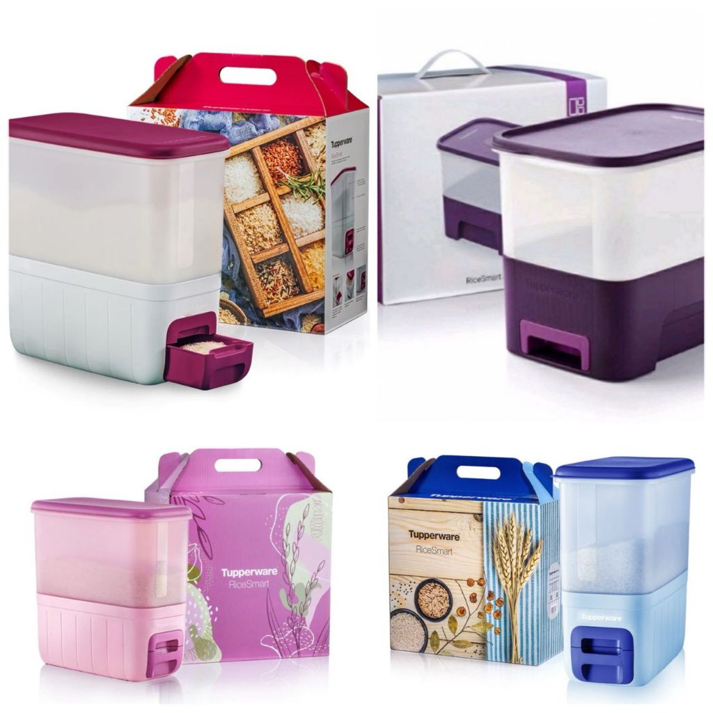 2118 Tupperware Rice Smart 10kg with Box / Rice Smart 5kg with Box ...