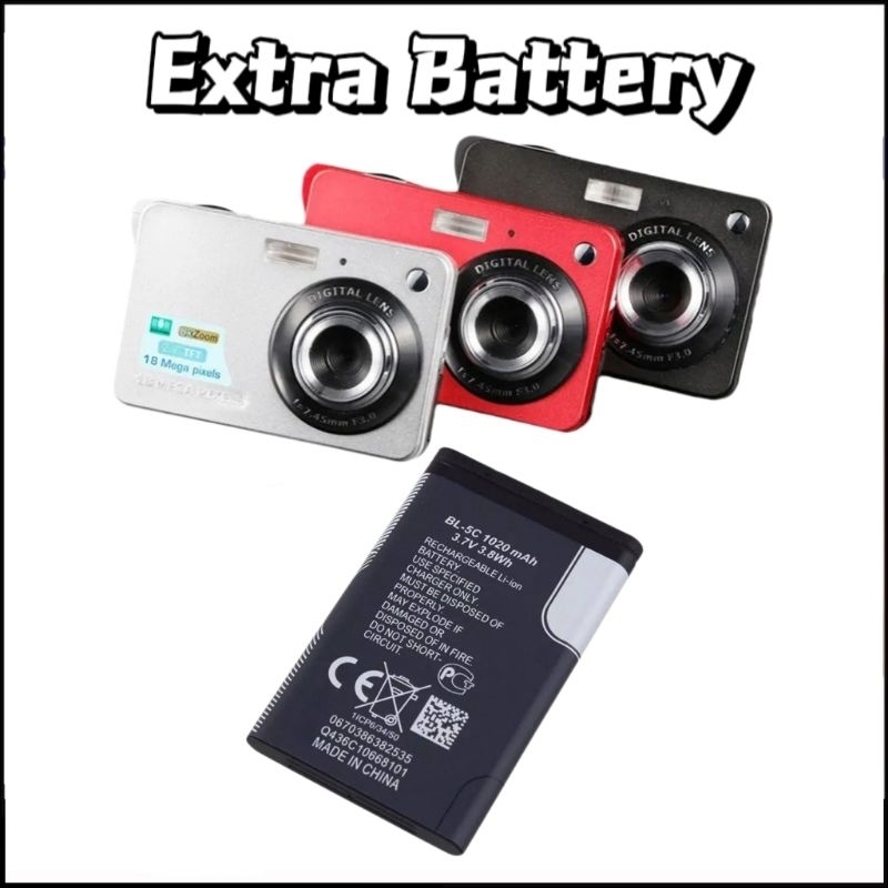 NP-20 Extra Battery For CCD Camera | Shopee Malaysia