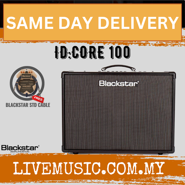 Blackstar ID Core 100 Stereo Guitar Amplifier Black Tweed (IDCORE/ID ...