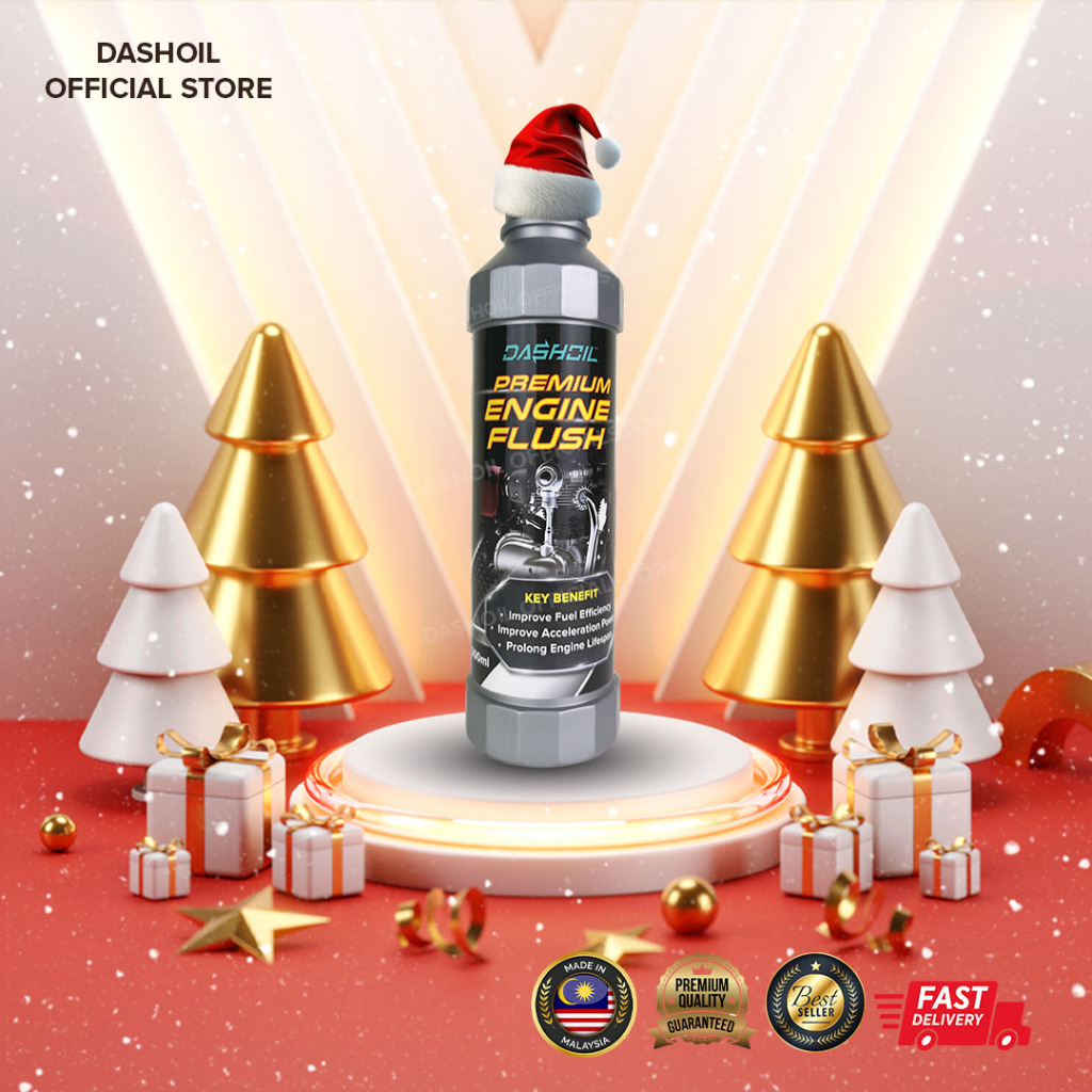 DashOil Premium Engine Flush 200ML 4T, 4AT, LC135, Y15ZR, RSX150, RS150 ...