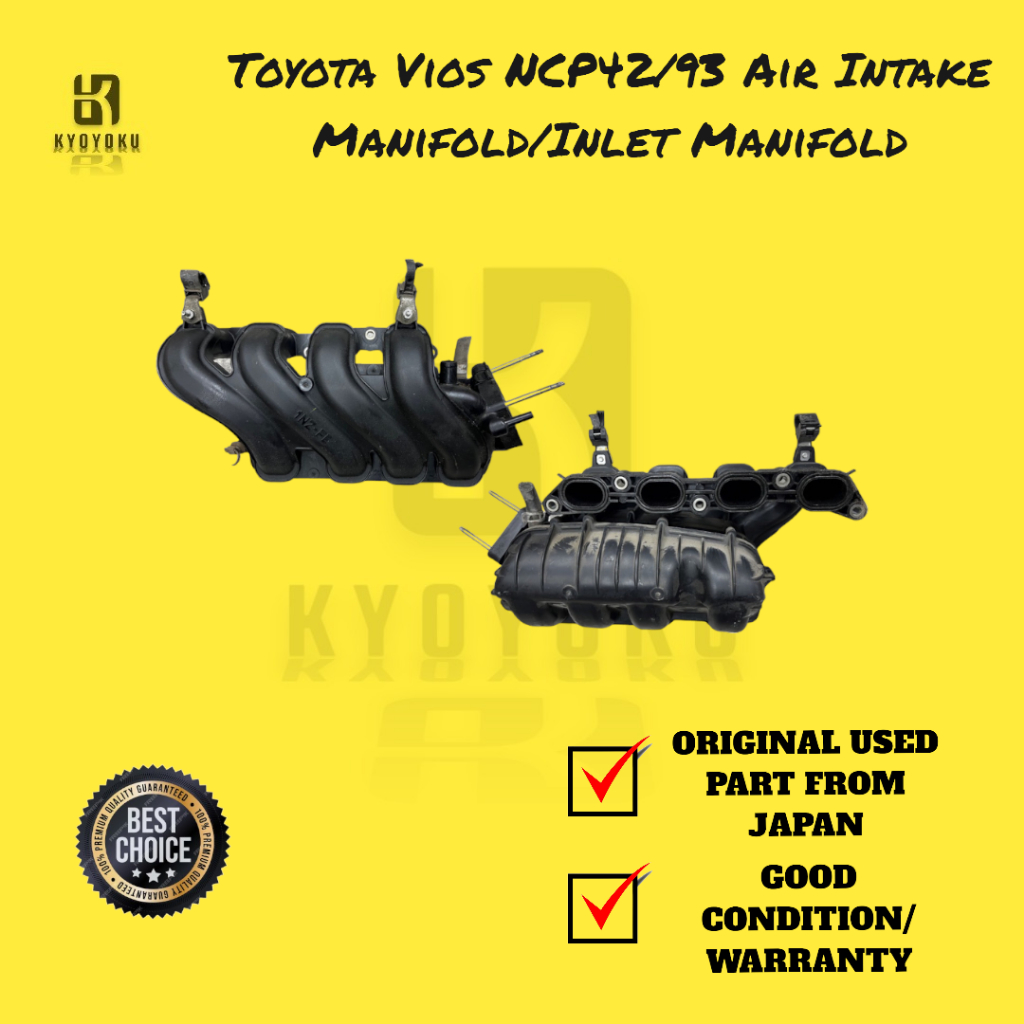 KYOYOKU-Toyota Vios NCP42/93 Air Intake Manifold/Inlet Manifold ...