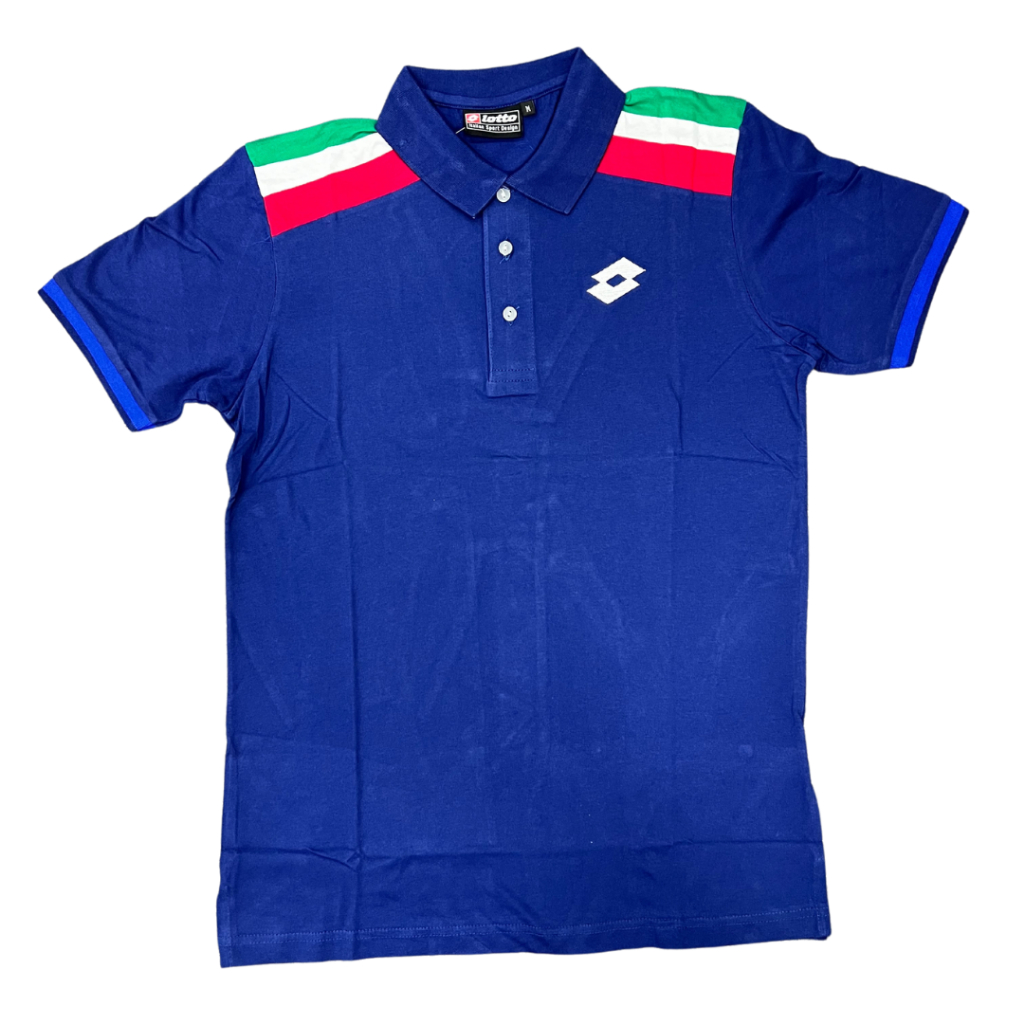 Lotto for Men Polo Bologna - Navy | Shopee Malaysia