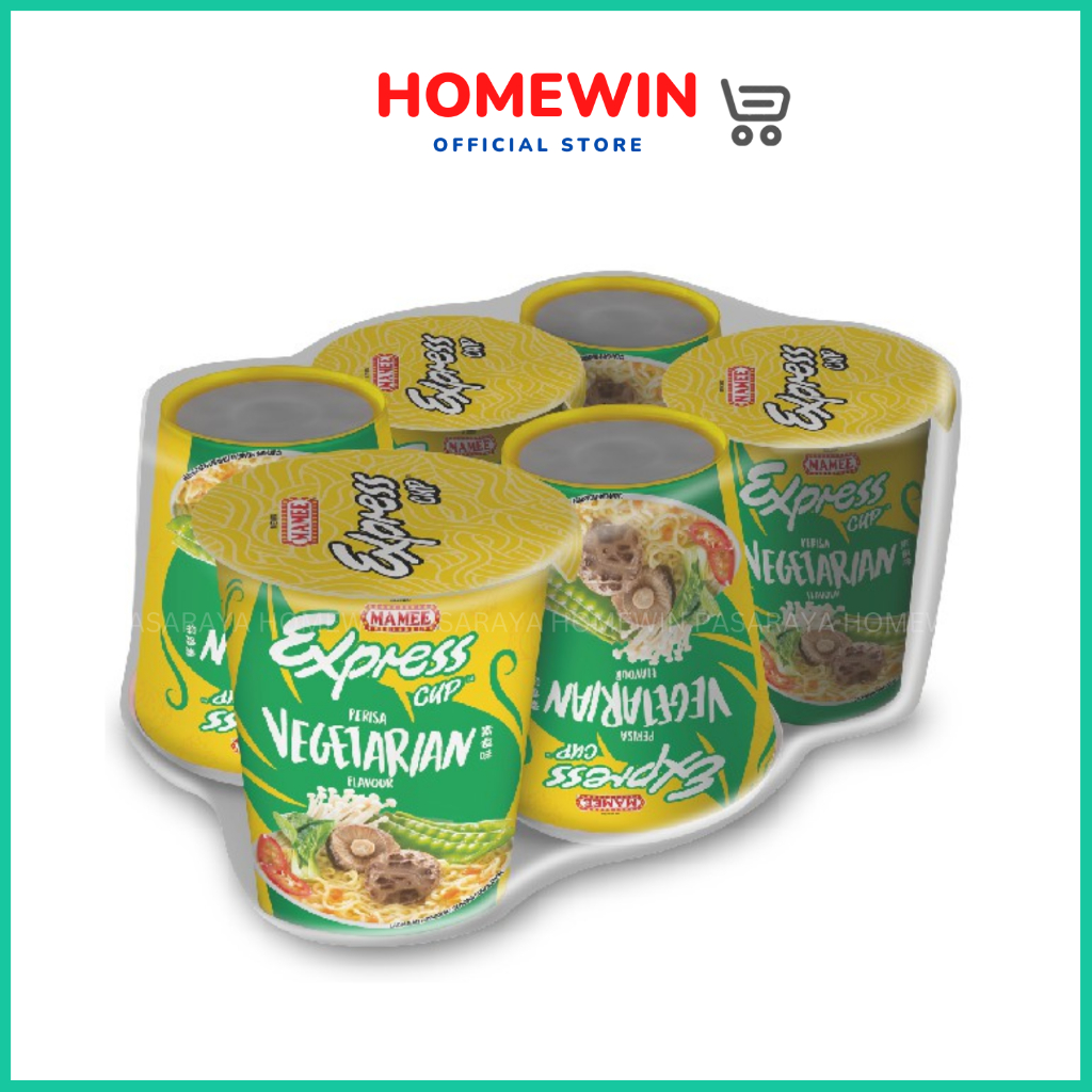 Mamee Express Cup Noodles Vegetarian (65g x 6+2 Cups) | Shopee Malaysia
