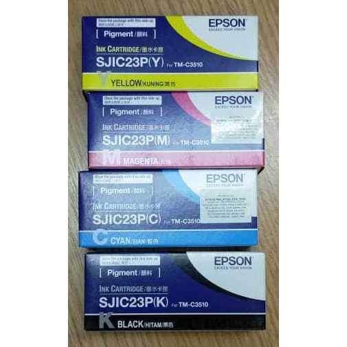 Epson Inkjet Colorwork TM-C3510 C3510 SJIC23P Ink Cartridge | Shopee ...