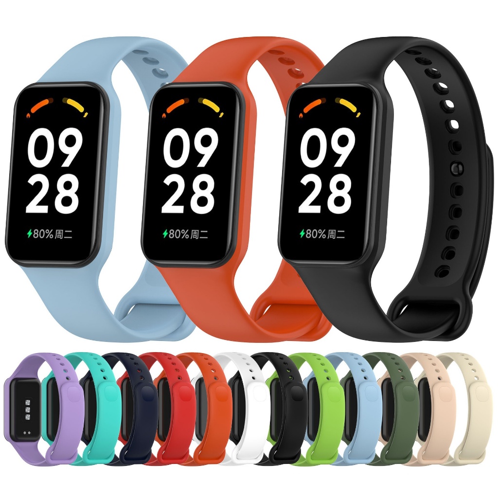 Xiaomi Mi Smart Band 8 Active / Redmi Band 2 Rubber Strap TALI JAM | Shopee Malaysia