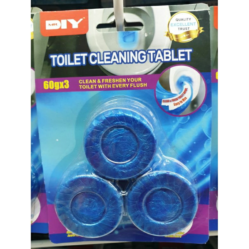 Mr DIY Brand Toilet Cleaning Tablet 60gx3/40gx4/50gx4 Each | Shopee Malaysia