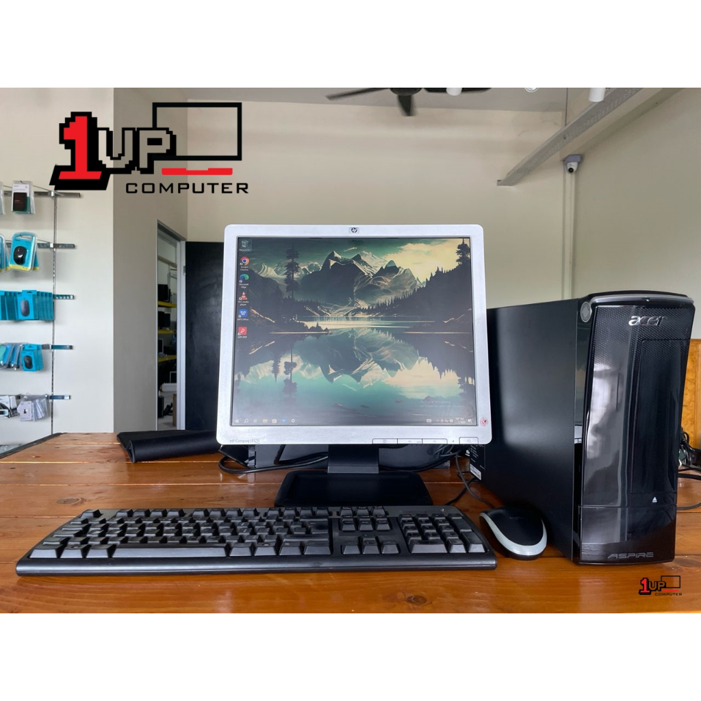 ACER X3990 SFF PC | INTEL CORE i3-2rd GEN 4GB 128GB SSD | Shopee Malaysia