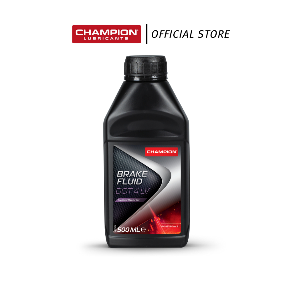 CHAMPION Brake Fluid Dot 4 LV (500ML) | Shopee Malaysia