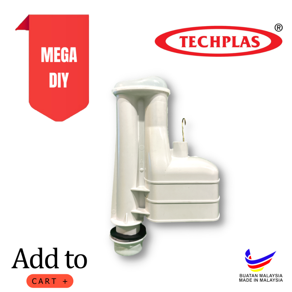 Techplas Toilet Cistern Siphon Plastic Square Flush Pump 1015 | Shopee ...