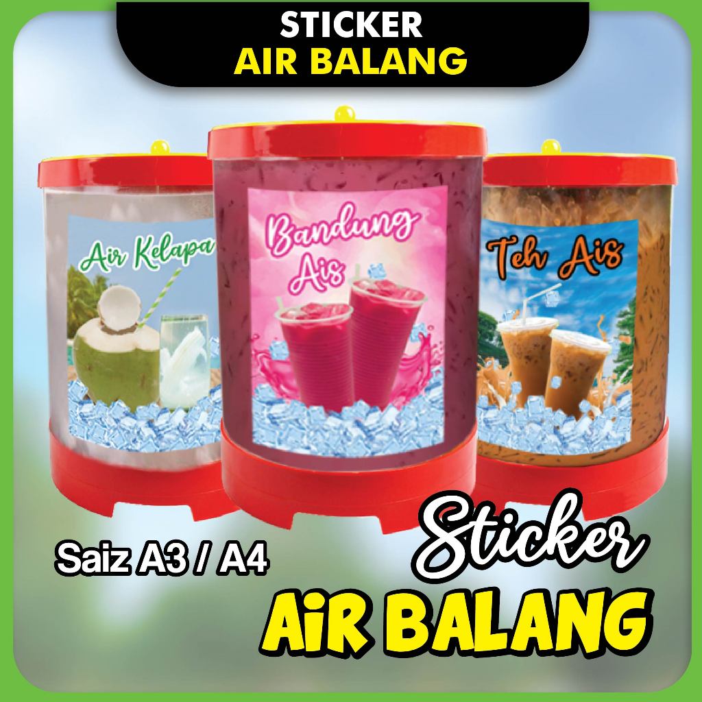 Sticker Balang Air Waterproof / CP56 | Shopee Malaysia