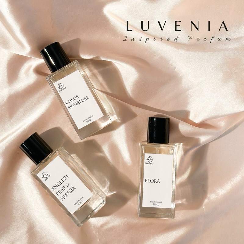 50ML Luvenia EDP Perfume for WOMAN PREMIUM QUALITY long lasting senag ...