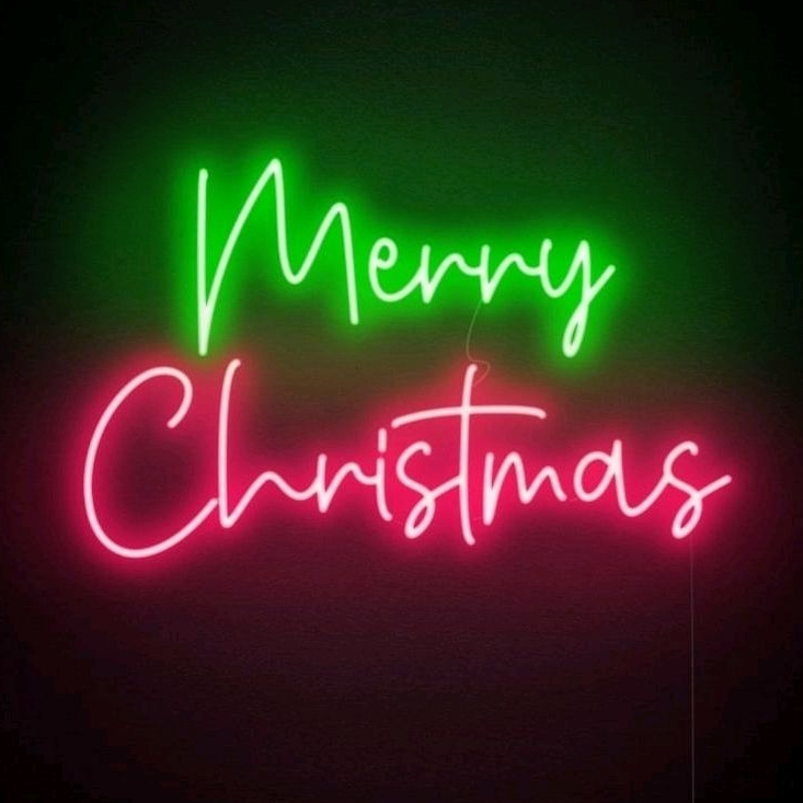 Christmas Neon Sign Decoration Led Neon Light Signboard Neon Lights ...