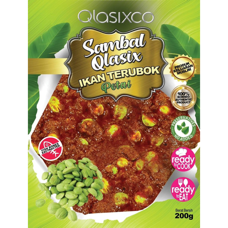 READY TO EAT SAMBAL IKAN TERUBOK PETAI 200g sedia dimakan | Shopee Malaysia