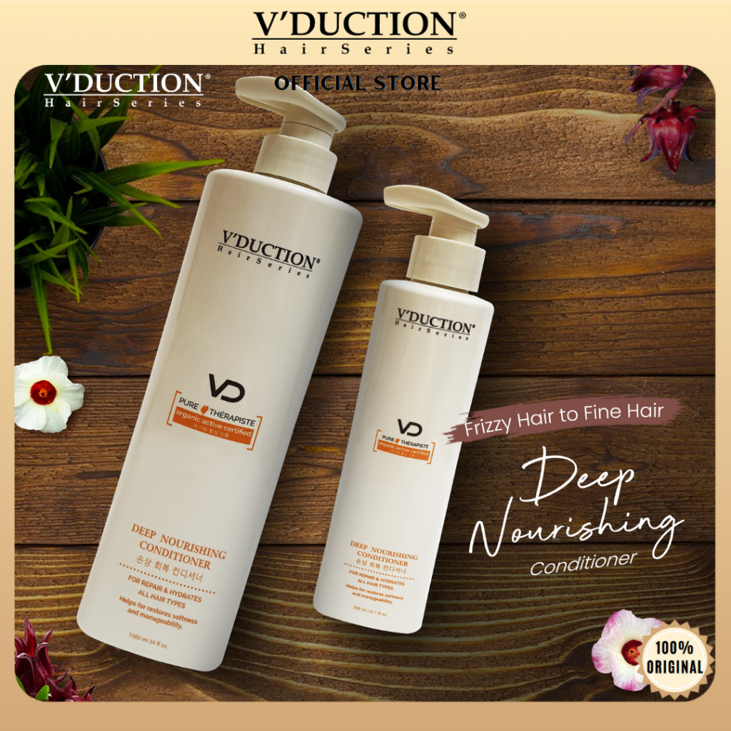 V'DUCTION PURE THERAPISTE ORGANIC DEEP NOURISHING HAIR CONDITIONER 80ML ...