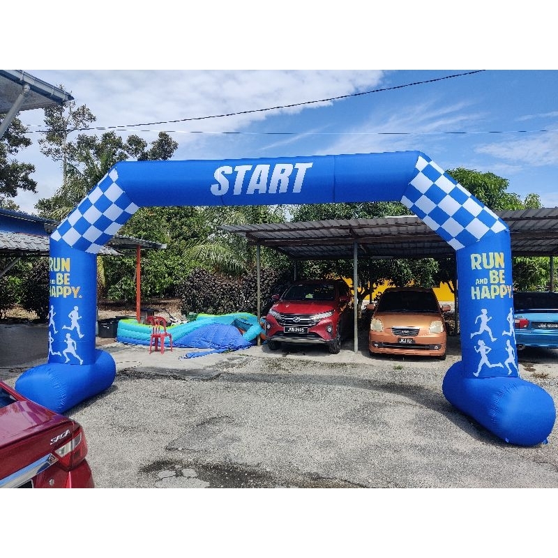 Inflatable Start/Finish arch/pintu gerbang sewa/beli | Shopee Malaysia