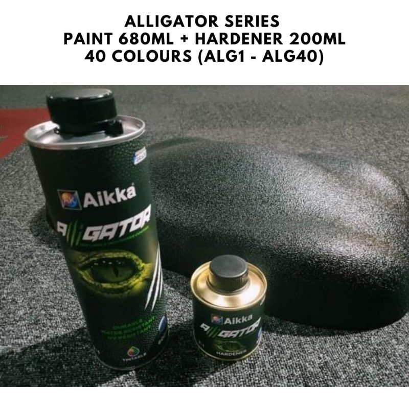 (Part 1) Aikka Paint Alligator Series 680ml with Hardener 200ml/ALG1 ...