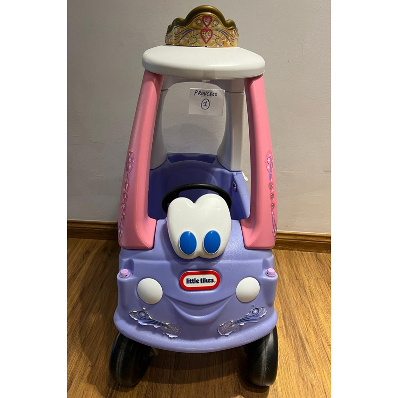 Little Tikes Princess Cozy Coupe - Kid Push Car, Ride on Car, Walker ...