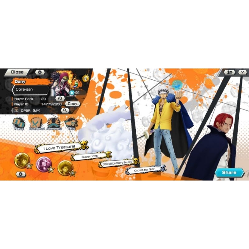 One Piece Bounty Rush 6 EXTREME FIGURE KidLaw MAX Shanks Red Gear 5 ...