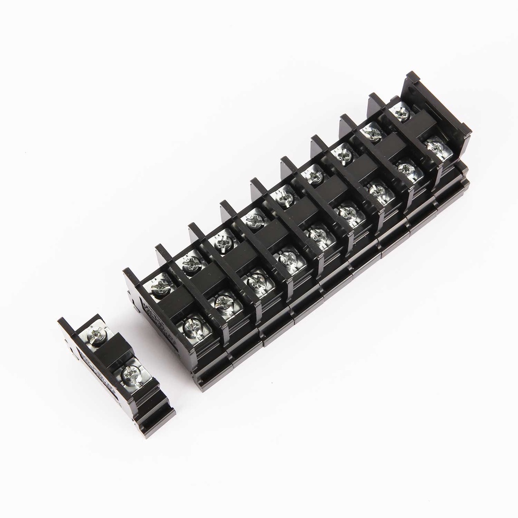 TBR / NHT 10A, 20A, 30A Din rail terminal block copper 10poles cw 1pc ...